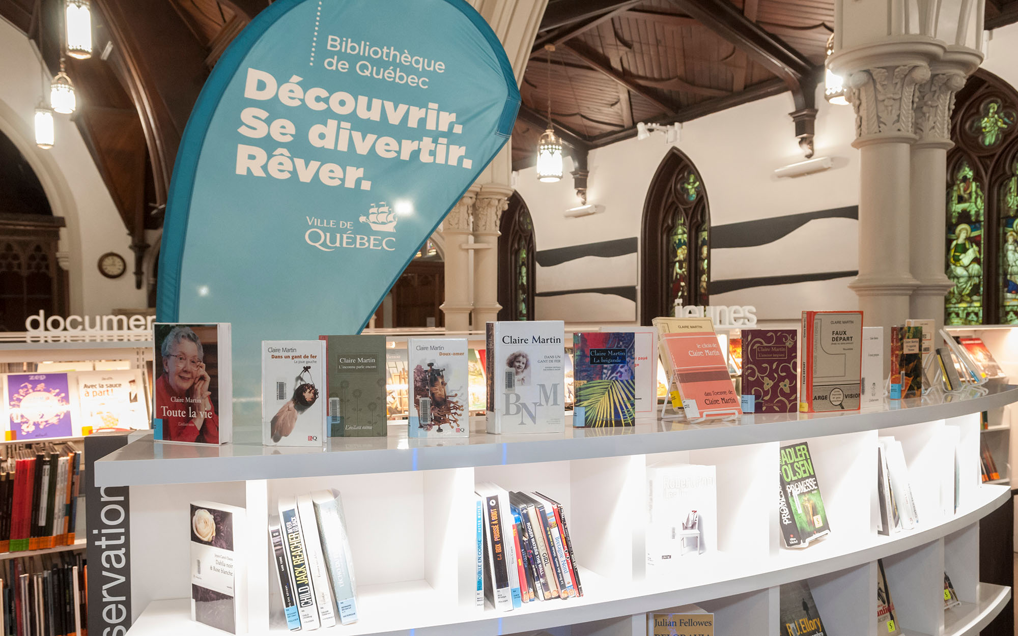 Bibliothèque Claire-Martin